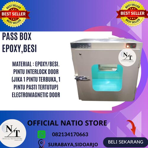 Jual Pass Box Besi / Passbox EPOXY 45x45x45 cm Interlock Door - Kab ...