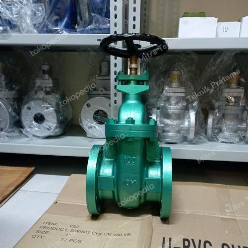 Jual Gate Valve TOYO 6" inch Cast iron Flange JIS 10K DN150 - Jakarta Barat - Mitra Teknik ...