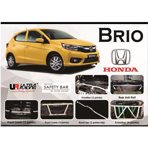 Promo Ultra Racing Safety Bar Anti Roll Mobil Honda Brio - Front Lower ...