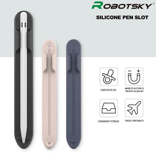 Promo Robotsky Apple Pencil 1st 2nd Gen Magnetic Holder Case - Pencil ...