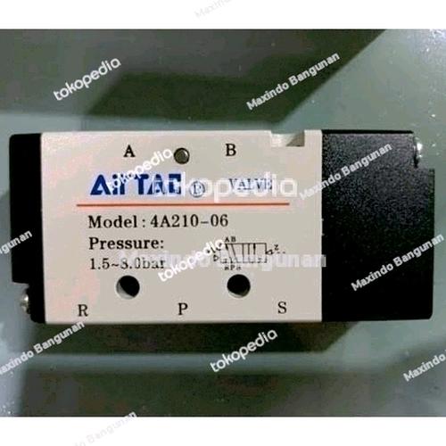 Jual Selenoid Valve 4A210 - 08 AIRTAC / Solenoid Valve Pilot Airtac ...