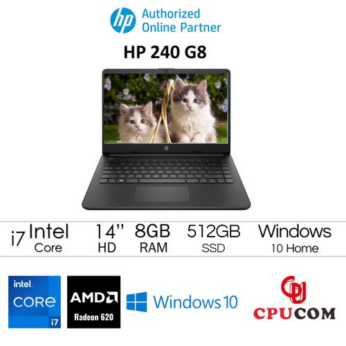 Jual HP NOTEBOOK 240 G8 36F56PA i7-1065G7 8GB 512GB SSD R620 2GB W10 ...