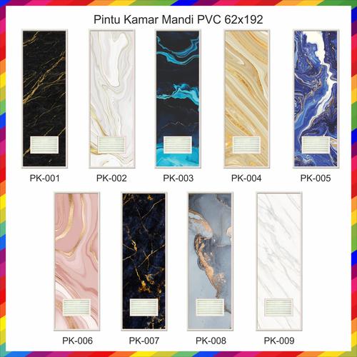 Jual Stiker Pintu Kamar Mandi Marmer / Sticker Pintu PVC Kamar Mandi ...