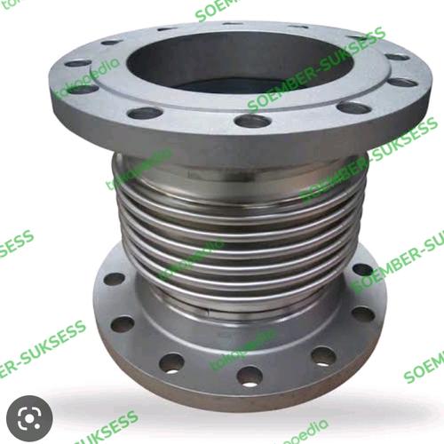 Jual flexible hose bellow 10 inch x 30 cm flange jis 10k SS 304 ...