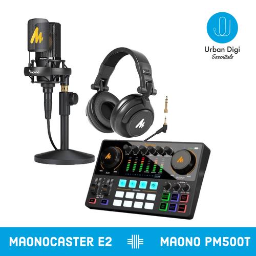 Jual Maono Maonocaster E2 + Maono PM500 - Paket Recording, Cover/Live Music - E2 + PM500 ...