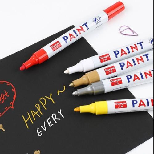 Jual Spidol Cat Permanen Warna-warni Waterproof - Spidol Putih Tahan ...