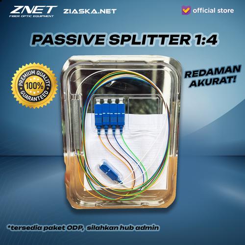 Jual 4 CORE PASSIVE SPLITER MINI STEEL 1:4 SC UPC PASIF SPLITER FO ...