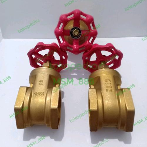Jual GATE VALVE 2 INCH KUNINGAN BRASS - 2 inch - Jakarta Utara - MITRA ...