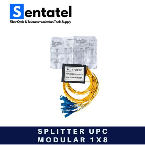 Jual SPLITTER PASIF MODULAR 1x8 SC UPC FIBER OPTIK - Jakarta Utara ...