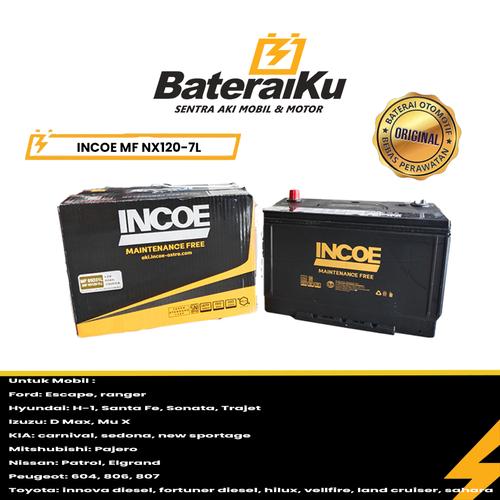 Jual Aki Mobil Kering INCOE MF NX120-7L / 95D31L 12 V 80 AH - Kota Malang - Toko Aki BateraiKu ...