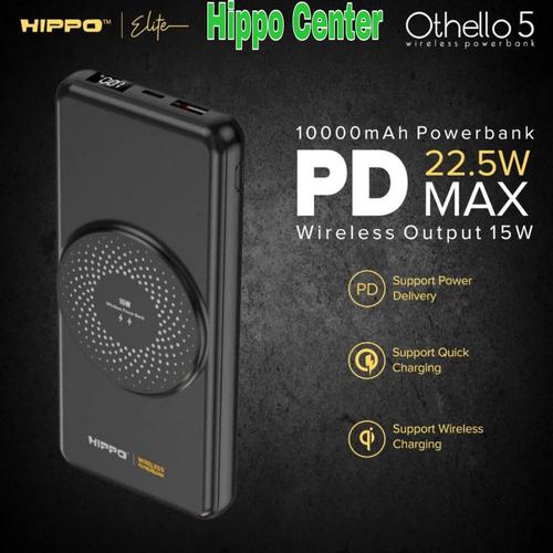Jual Hippo Power Bank Wireless Othello 5 10000Mah Fast Charging PD 22 ...