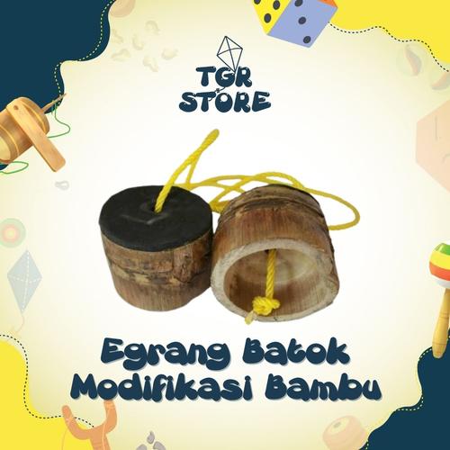 Jual Permainan Tradisional Engrang Batok Modifikasi Bambu - Kota Bekasi ...