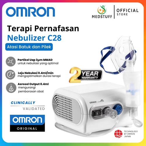 Jual OMRON Nebulizer Compressor NE C28 Original Alat Uap Bantu ...