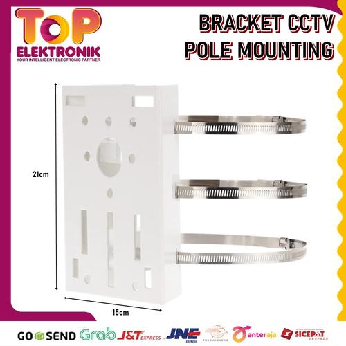 Jual Bracket CCTV Pole Mounting Tiang Besar TpElektronik - Kota ...