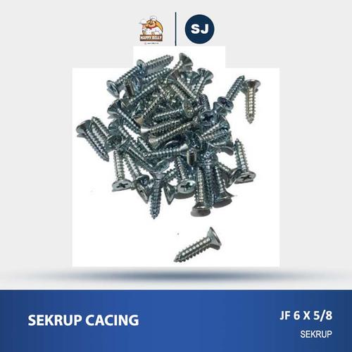 Jual 50 PCS BAUT SEKRUP CACING JF 6 X 5/8 - Kota Medan - SJ WARNA ...