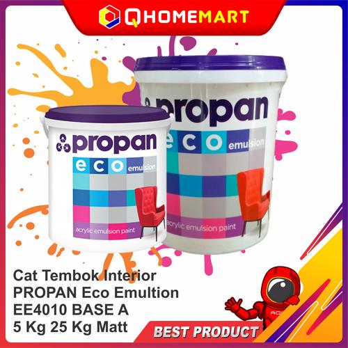Promo Cat Tembok Interior PROPAN Eco Emultion EE4010 BASE A 5Kg 25 Kg ...