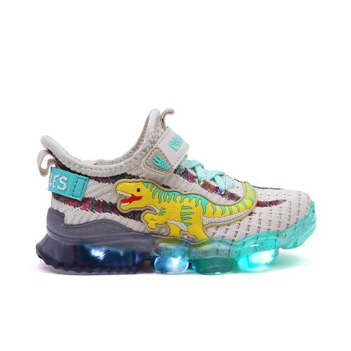 Jual Dinosoles - Sepatu Anak T-Rex Air Ray LED - Beige - 32 - Jakarta ...