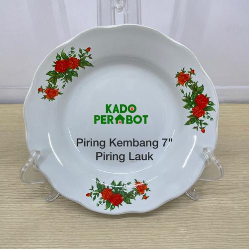 Jual Piring kembang 7 - piring kembang cantik - piring bunga - piring ...