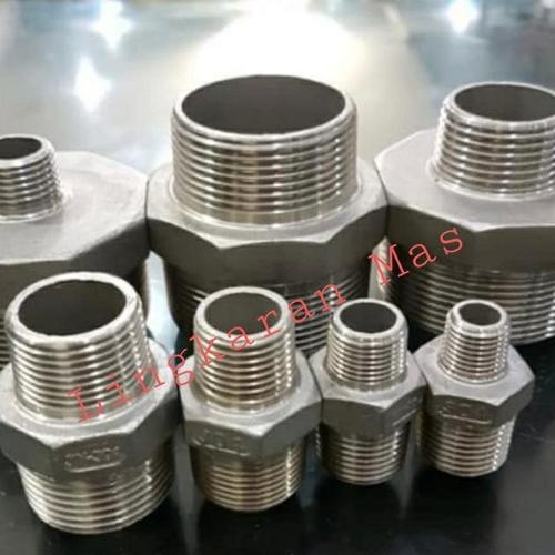 Jual reducer nipple 3/8 x 1/4 inch nepel stainless 304 - Jakarta Barat ...