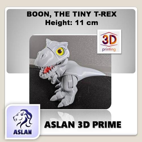 Jual BOON, THE TINY T-REX ARTICULATED DINOSAUR TOY FIGURE 3D Print PLA+ ...