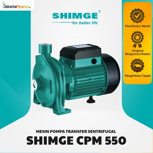Jual Mesin Pompa Air Transfer Centrifugal Pump 0.75 HP Shimge CPM 550 ... Jual Mesin Pompa Air Transfer Centrifugal Pump 0.75 HP Shimge CPM 550 ...