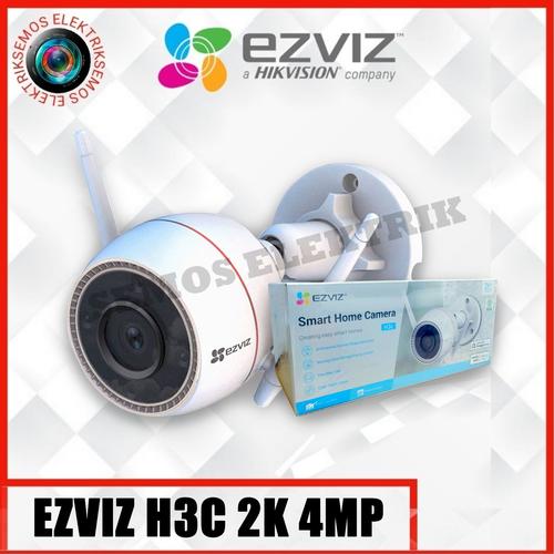 Jual cctv Ezviz H3C 4mp 2K⁺ wi-fi smart home network camera untuk ...