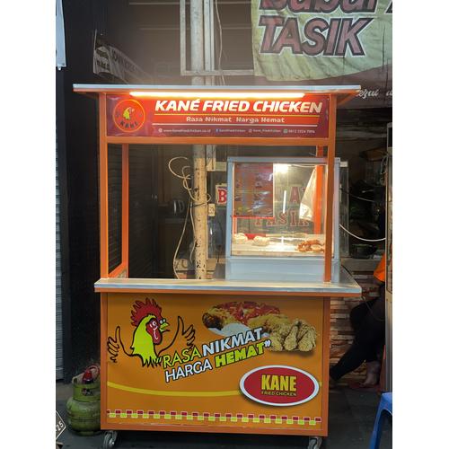 Jual Booth gerobak Fried Chicken - Kota Bogor - BlaztShop | Tokopedia