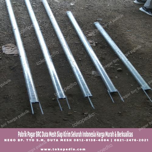Jual Tiang Pagar Brc Galvanis T 2 meter Harga Murah Terbaru 2023 ...