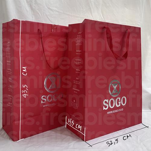 Jual Paper Bag Tas Karton Tas Kertas Sogo Original Large - Tali Pita ...