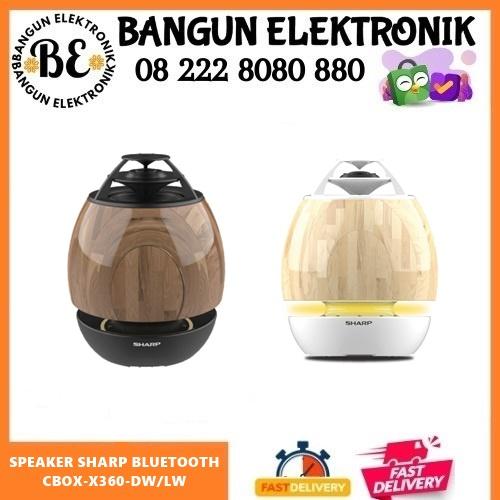 Promo SPEAKER SHARP BLUETOOTH ACTIVE WIRELES CBOX-X360-DW/LW / CBOX-X360 Cicil 0% 3x - Jakarta ...