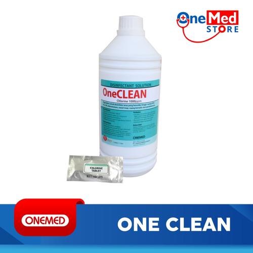 Jual One Clean + Chlorine Tablet 1Liter OneMed - Jakarta Pusat - Onemed.Jakarta | Tokopedia