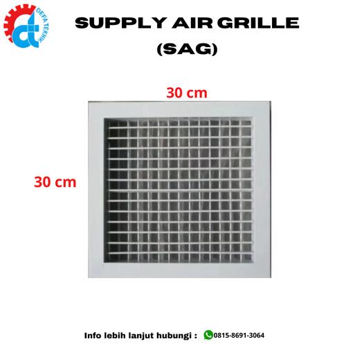 Jual Supply Air Grill SAG AC/Ventilasi AC UK dlm 30x30cm (300x300 mm ...