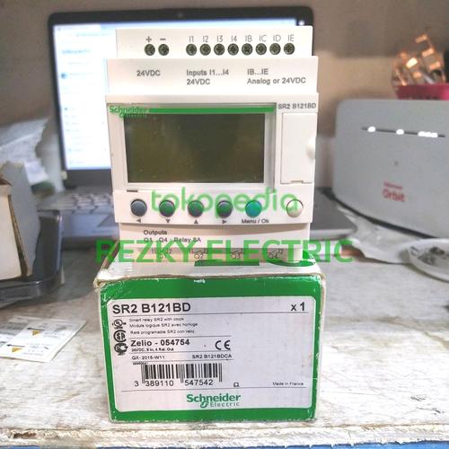 Jual SMART RELAY ZELIO SR2B121BD 24VDC SCHNEIDER ORIGINAL - Jakarta ...