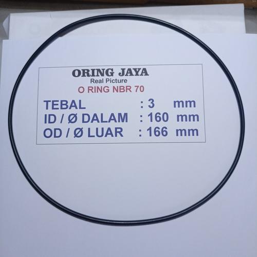Jual o ring seal 3 x 160 x 166 mm NBR Shore 70 - Kota Surabaya ...