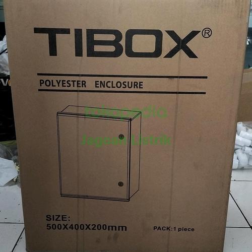 Jual Tibox Panel Box PVC 500 x 400 x 200 mm Polyester Enclosure ...