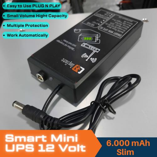Jual Smart Mini UPS 12v DC Slim Design - Dengan baterai - Kab. Banyumas ...