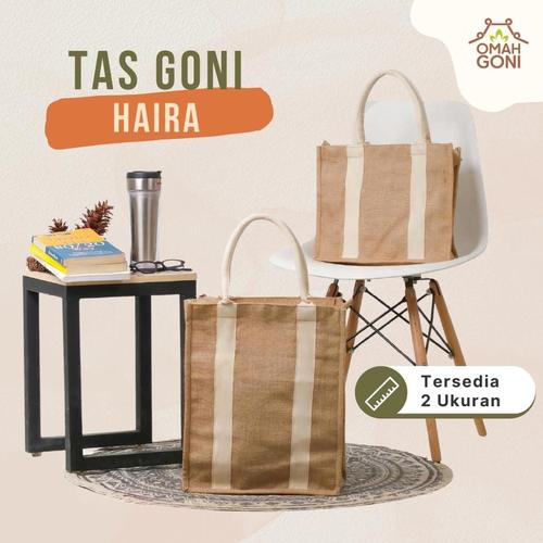 Jual Tas Goni Strip Haira - Totebag Goni - Tas Etnik - Tas Laptop Goni ...