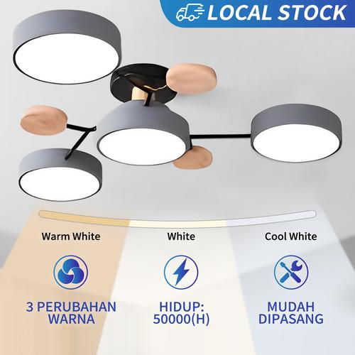 Promo Lampu Gantung Nordik/Lampu Gantung Minimalis/3 Warna Lampu ...