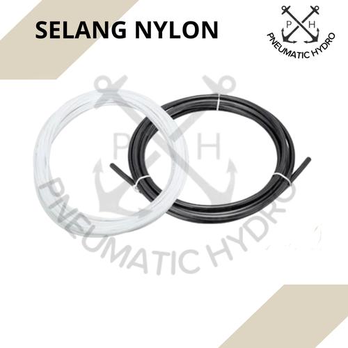 Jual Selang Nylon Tube 4mm / 6mm / 8mm / 10mm / 12mm / (mter) - Hitam, 6x4 - Jakarta Barat ...