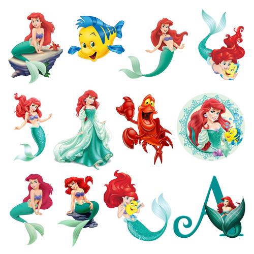 Jual Topper Cupcake / Cake Little Mermaid/ Topper Ariel - Jakarta Utara ...