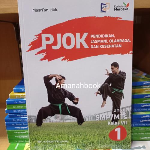 Jual Buku PJOK SMP Kelas 7 Kurikulum Merdeka Erlangga - Jakarta Pusat - Amanahbook | Tokopedia