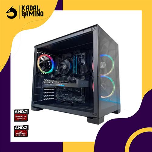Jual PROMO! PC GAMING EDITING RYZEN 5 VGA RADEON RX 580 8GB FULLSET LUMION - CASING STANDART ...