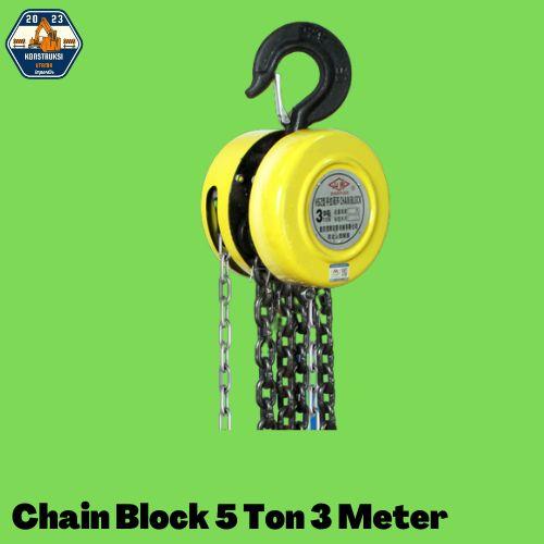 Jual Chain Block 5 Ton 3 Meter Takel Katrol/ BERKUALITAS KUAT - Jakarta ...