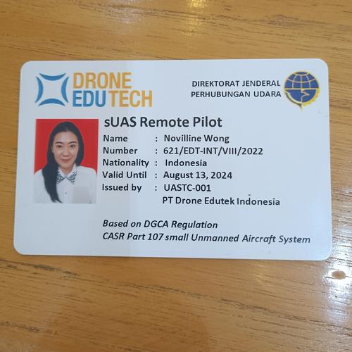 Jual Id Card Pilot Drone - Jakarta Selatan - Drone Edutech | Tokopedia