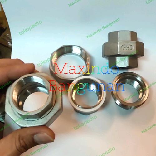 Jual Union 1" Inch Stainless 304 / Watermur SS304 1" Inch High Quality ...