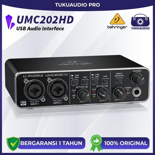 Jual Behringer UMC202HD UMC 202HD - U Phoria 2x2 USB Audio Interface ...