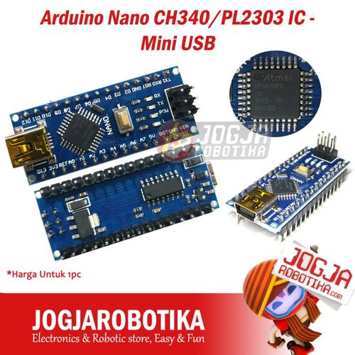 Jual Arduino Nano Atmega328 ATmega328P ATmega328PB CH340 IC MINI USB ...