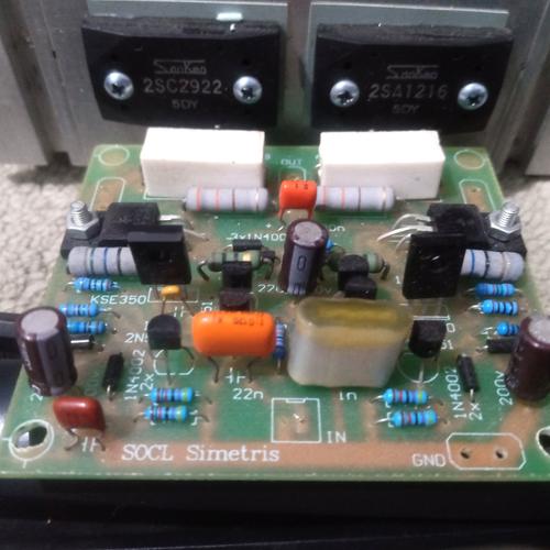 Jual Kit Amplifier socl simetris + final sanken - Kab. Bandung - Sinar ...