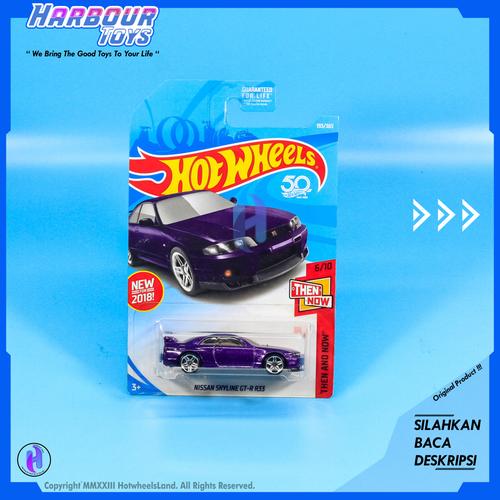 Jual Hot Wheels Nissan Skyline GT-R ( BNR33 ) Diecast 1:64 - R33 ...