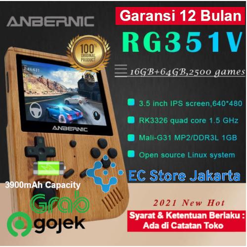 Jual ANBERNIC RG351V Handheld Emulator Retro Game Console Open Source ...